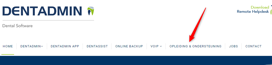 Ticket systeem – DentAdmin