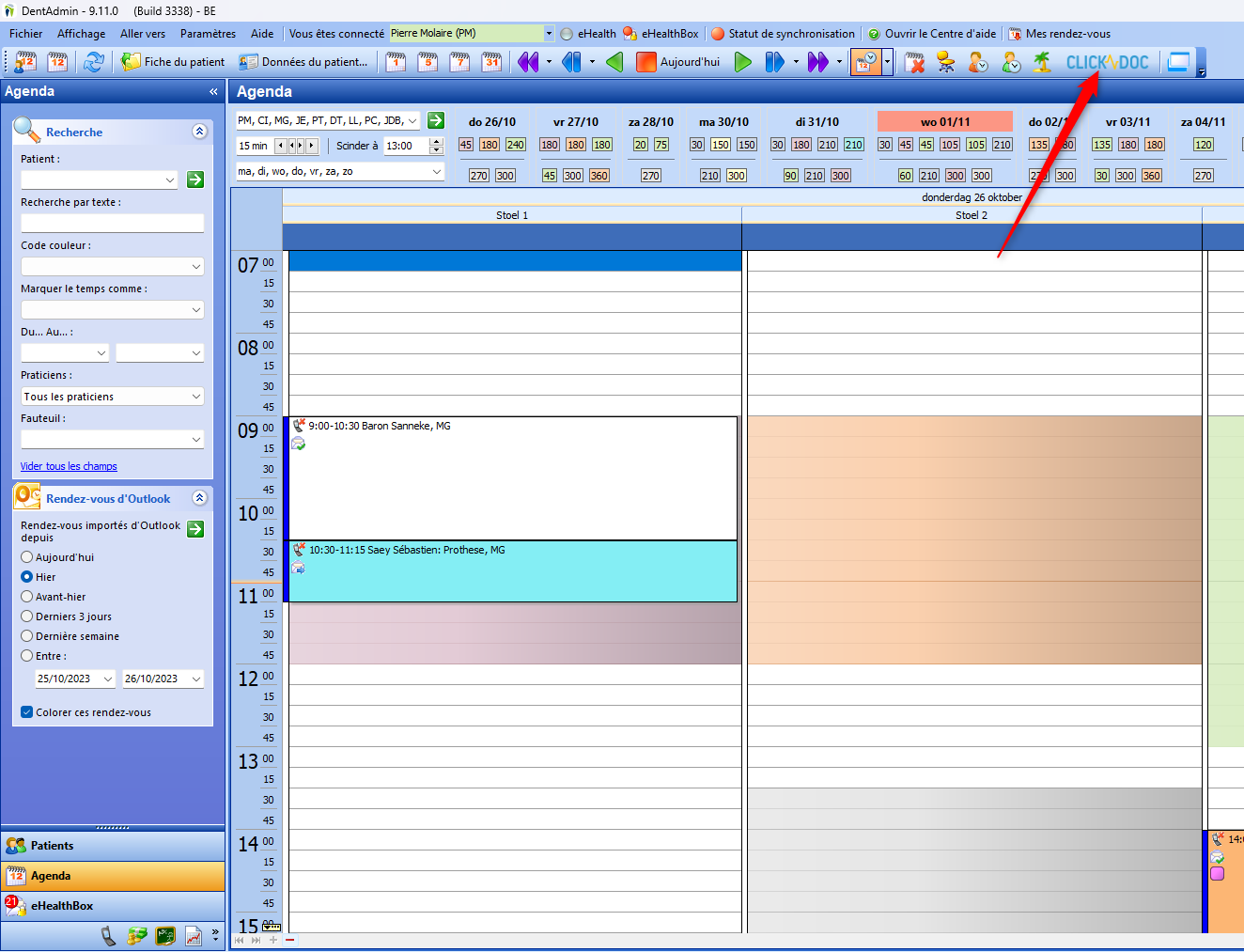 Comment prolonger votre abonnement CLICKDOC – DentAdmin