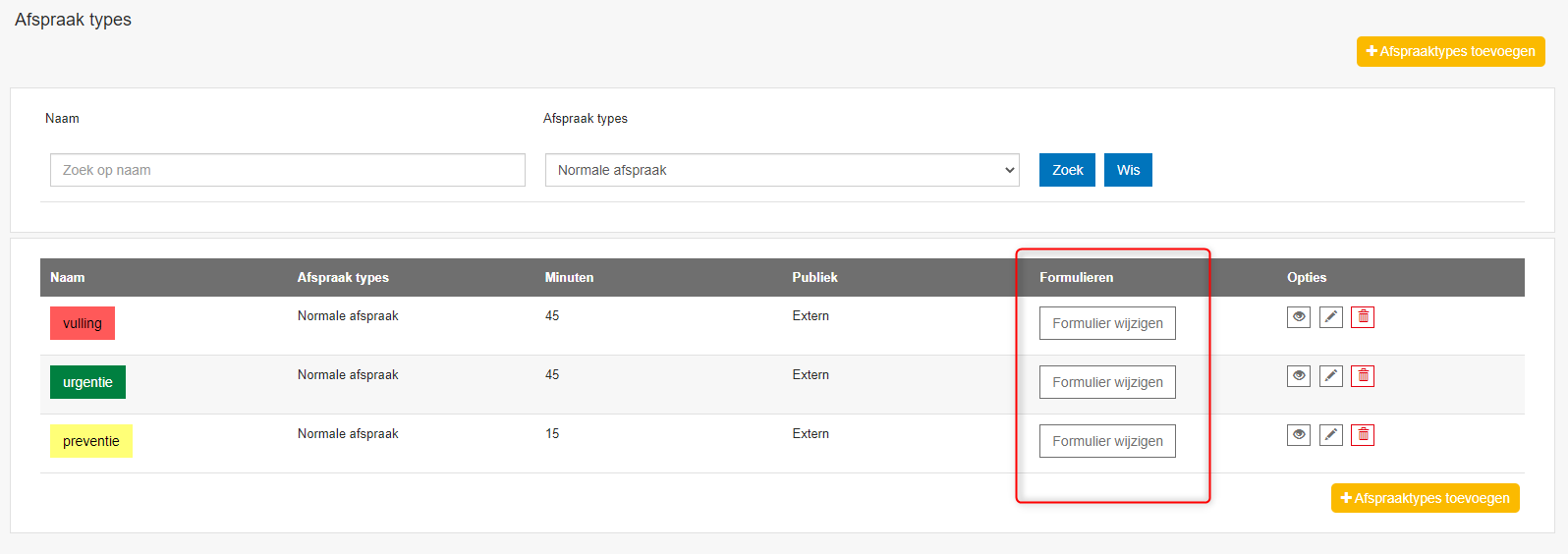 Hoofdtypes – DentAdmin